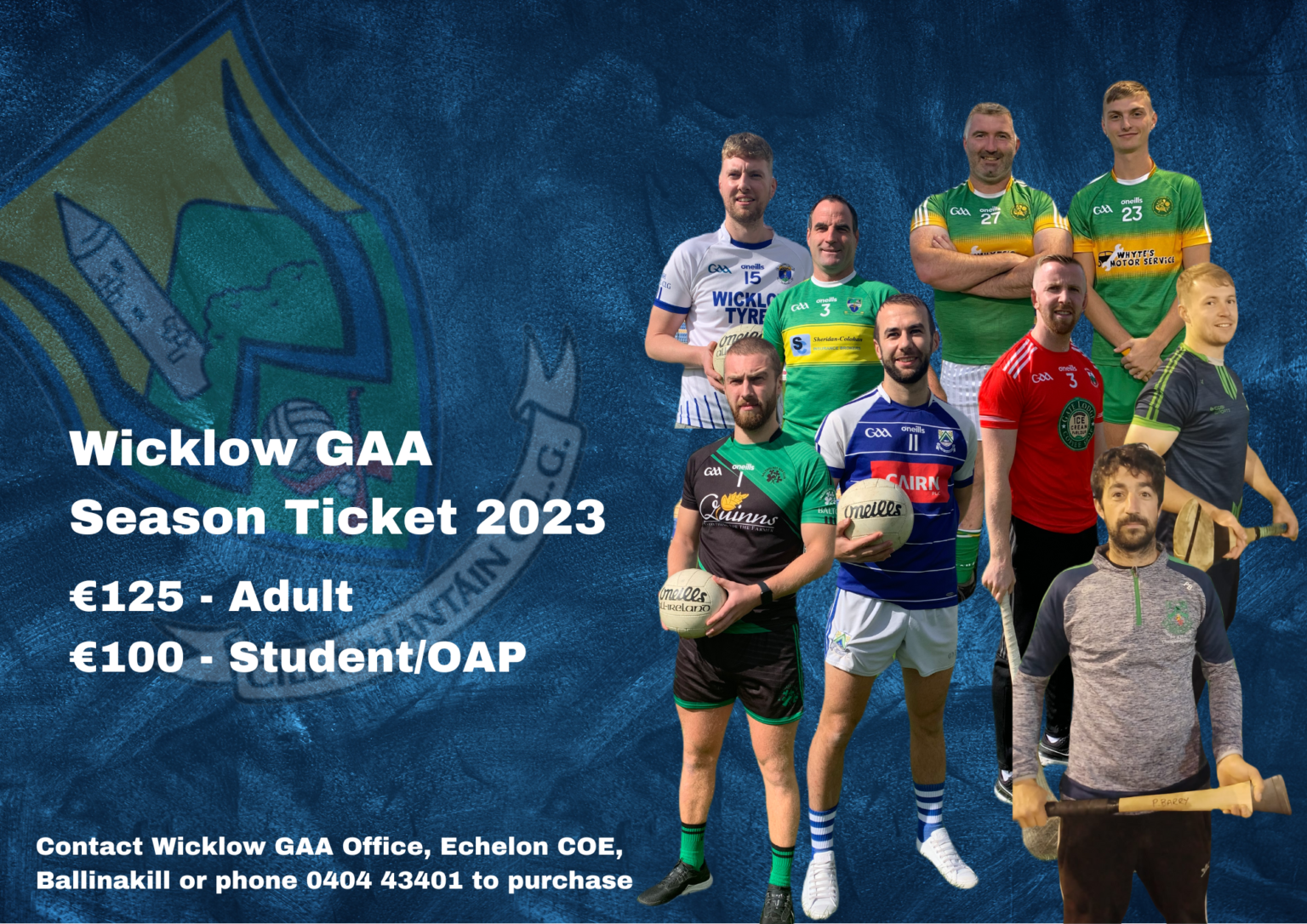 Wicklow GAA Season Ticket 2023 - Perfect Christmas Gift...Christmas ...