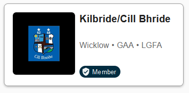 Club Membership - Cill Bhride (GAA and LGFA) - Foireann - 2025 ...